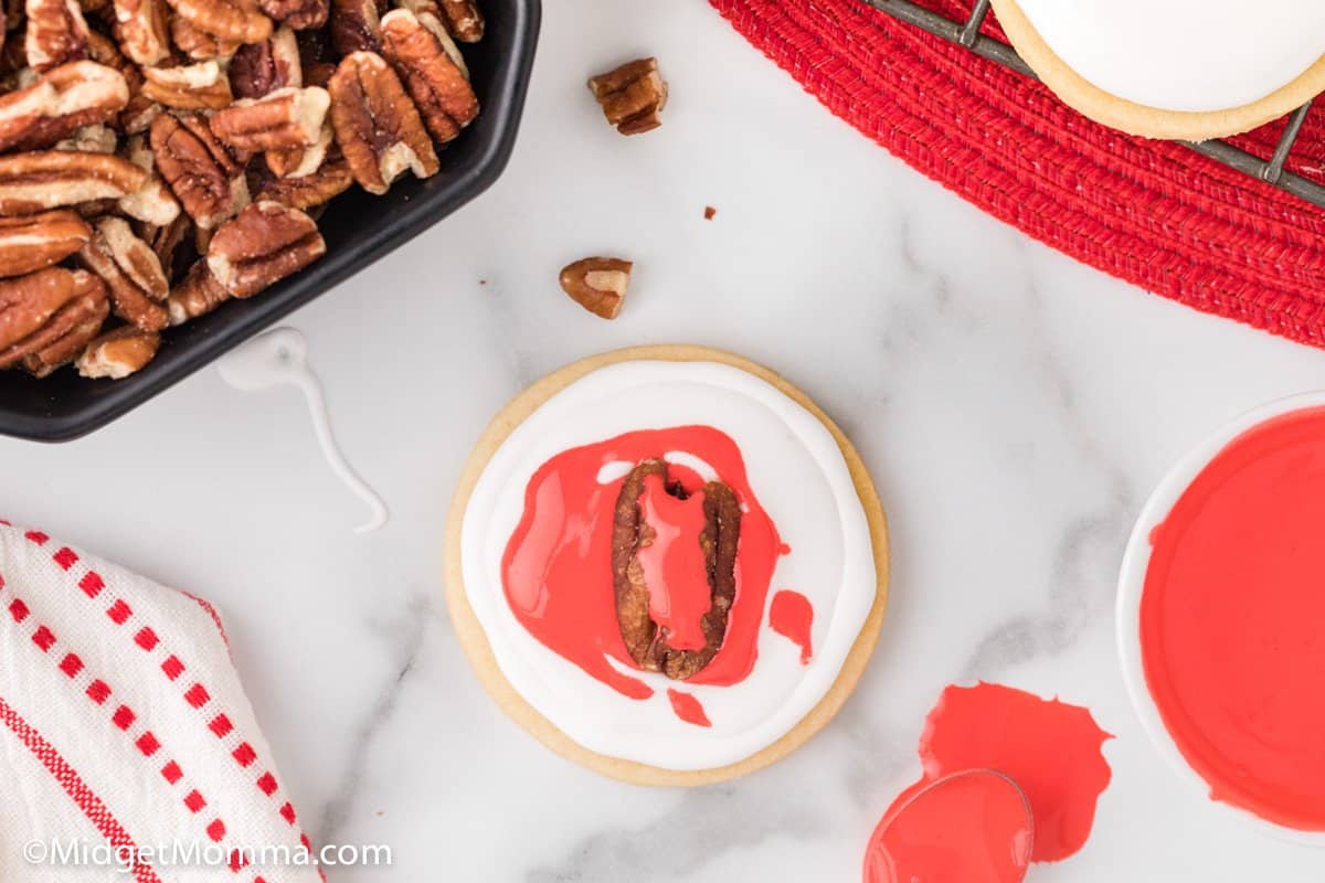 Zombie Brain Halloween Sugar Cookies • MidgetMomma