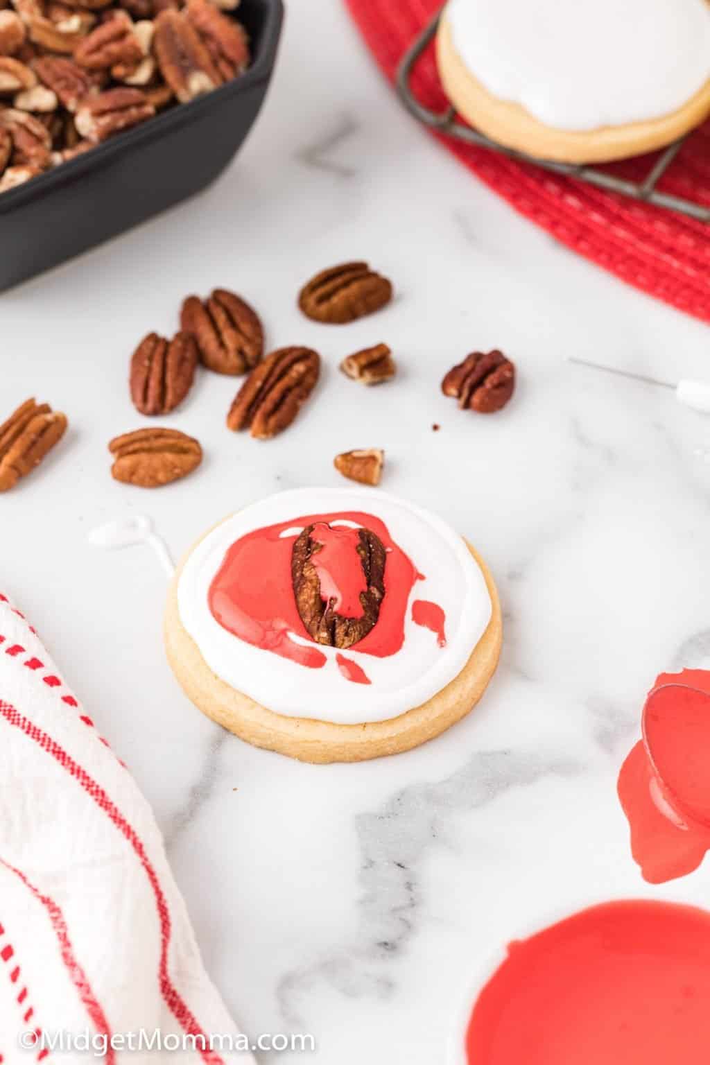 Zombie Brain Halloween Sugar Cookies • MidgetMomma