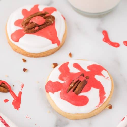 Zombie Brain Halloween Sugar Cookies • MidgetMomma