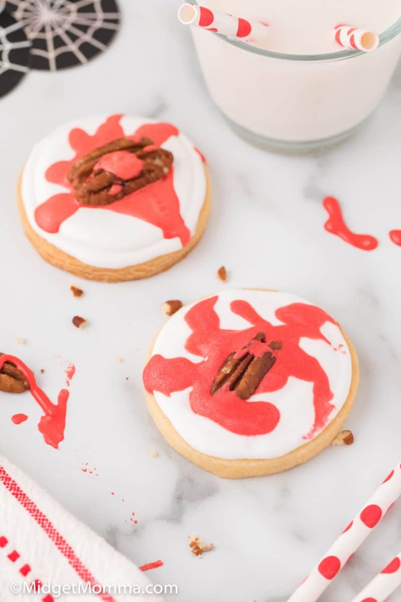 Zombie Brain Halloween Sugar Cookies • MidgetMomma