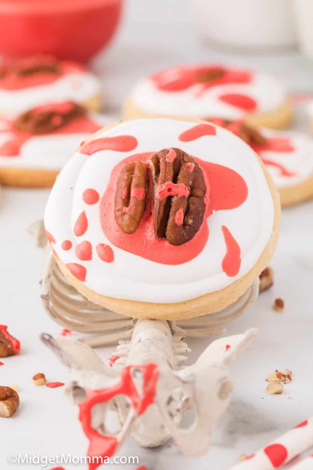 Zombie Brain Halloween Sugar Cookies • MidgetMomma