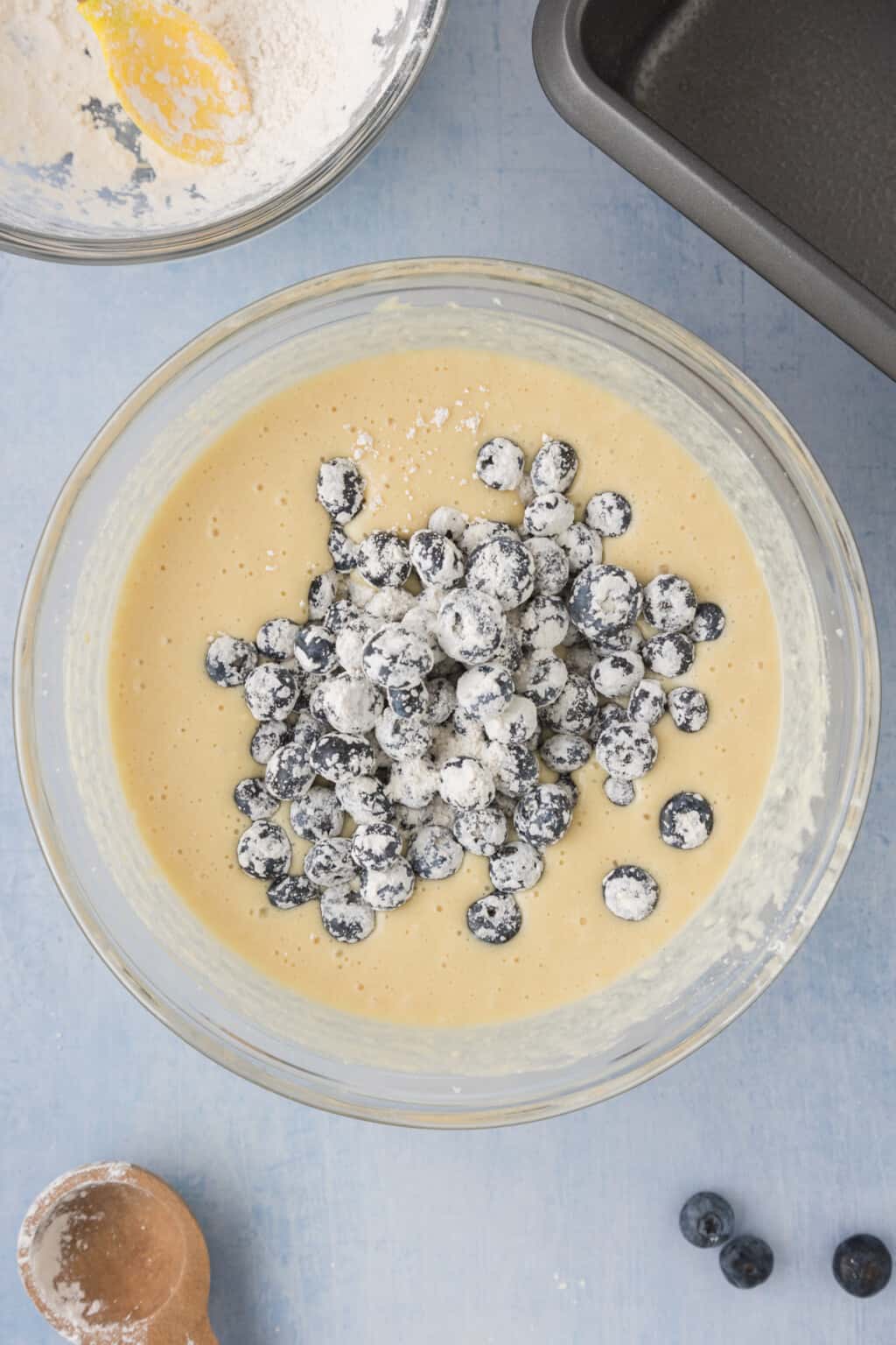 Easy The Best Moist Blueberry Bread Recipe • MidgetMomma