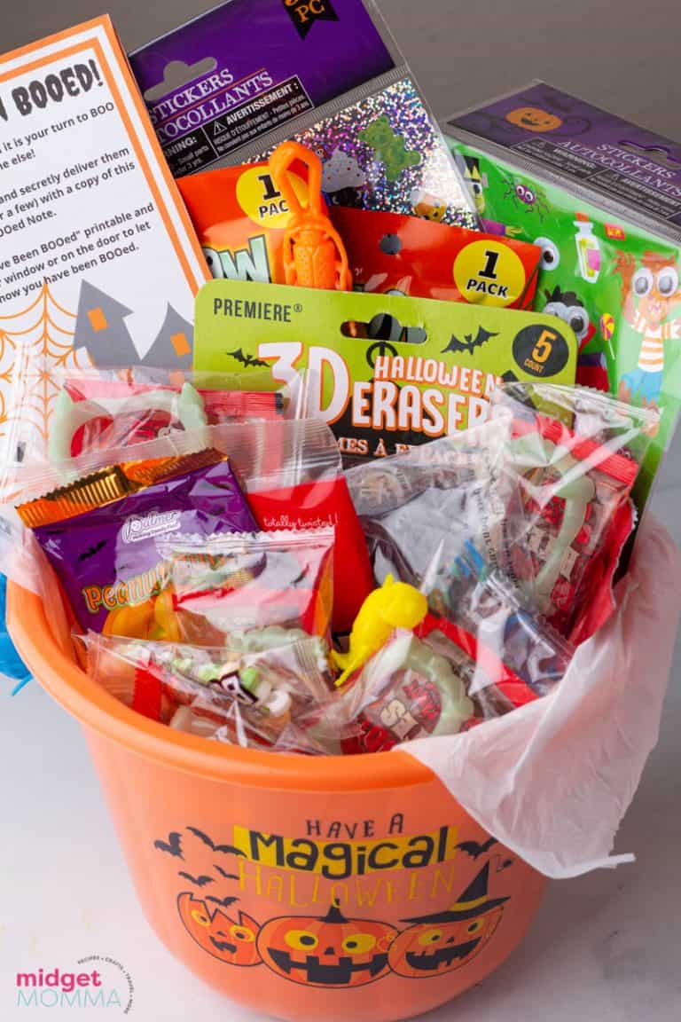 You've Been BOOed! - How to do Halloween BOOing & Printables