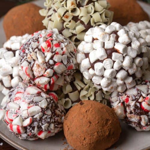 Hot Chocolate Truffle Bombs - (How to Make Hot Cocoa Truffle Bombs)