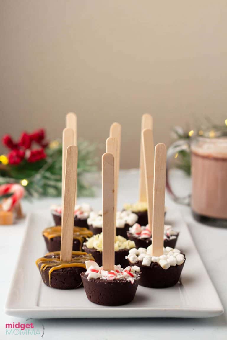 Hot Chocolate On A Stick - Easy DIY Gift Idea • MidgetMomma