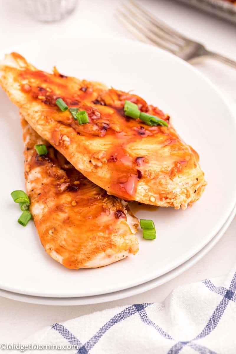 Better than Take-out Baked Firecracker Chicken • MidgetMomma