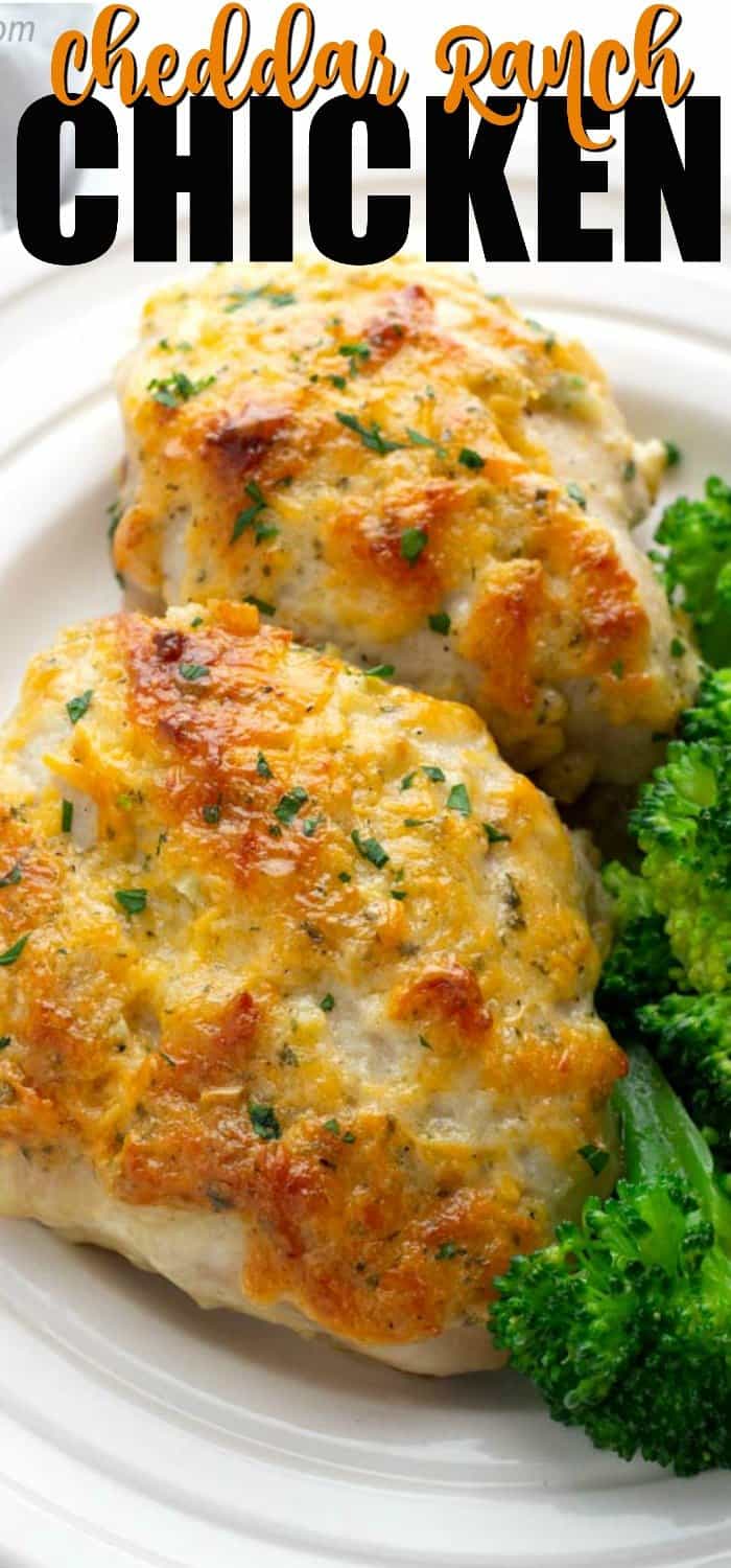 Cheddar Ranch Chicken Thighs (Can use Chicken Breast too!)