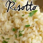 Creamy Parmesan Risotto Recipe • MidgetMomma