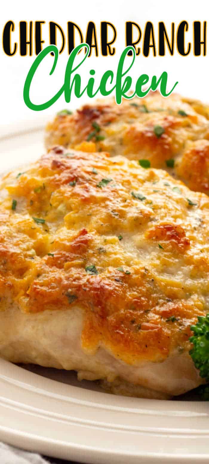 Cheddar Ranch Chicken Thighs (Can use Chicken Breast too!)