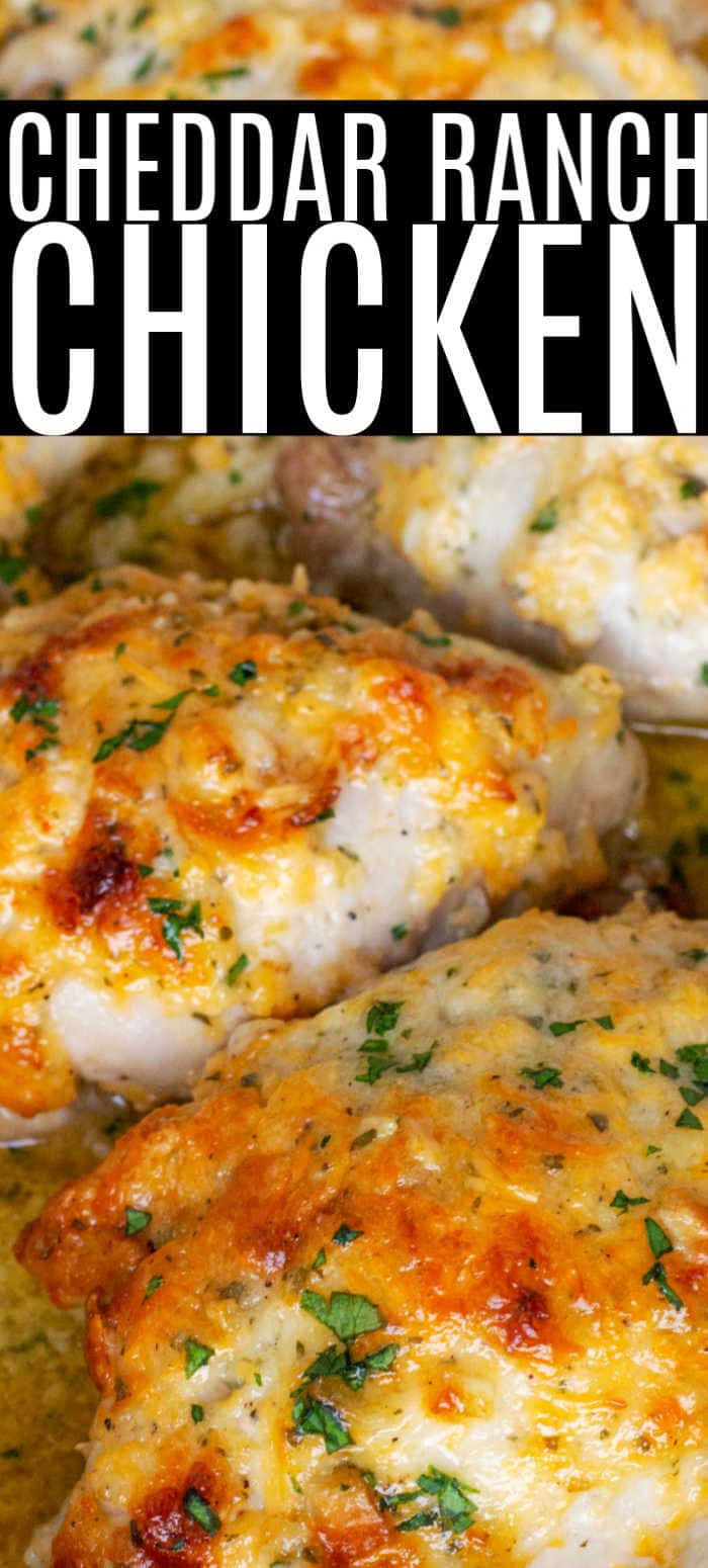 Cheddar Ranch Chicken Thighs (Can use Chicken Breast too!)