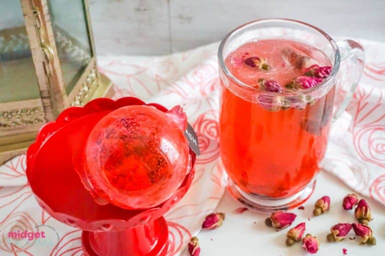 How to Make Colored Tea Bombs with Dried Flowers • MidgetMomma