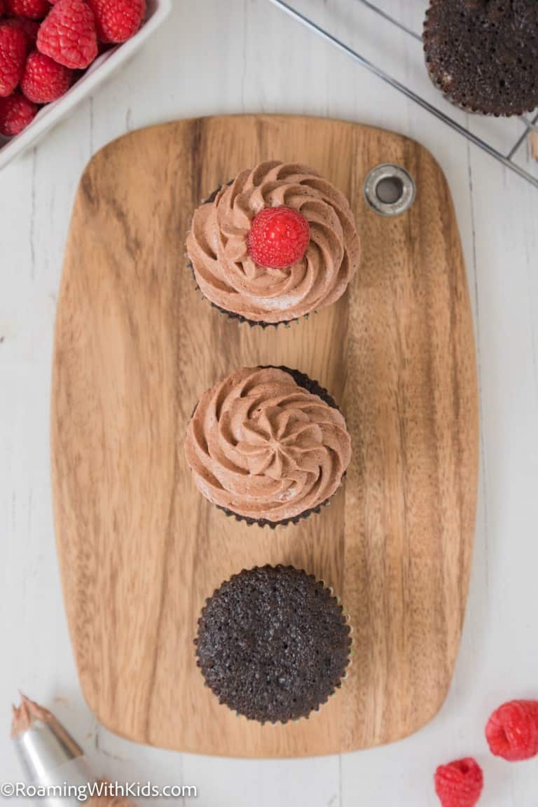 Chocolate Raspberry Cupcakes Recipe