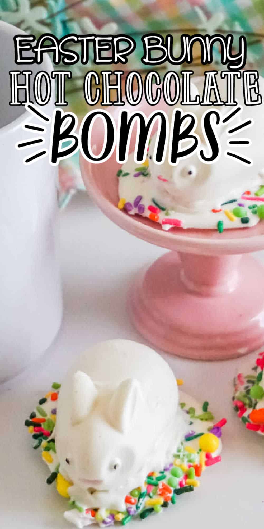 Easter Bunny Hot Chocolate Bombs • MidgetMomma