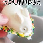 Easter Bunny Hot Chocolate Bombs • MidgetMomma