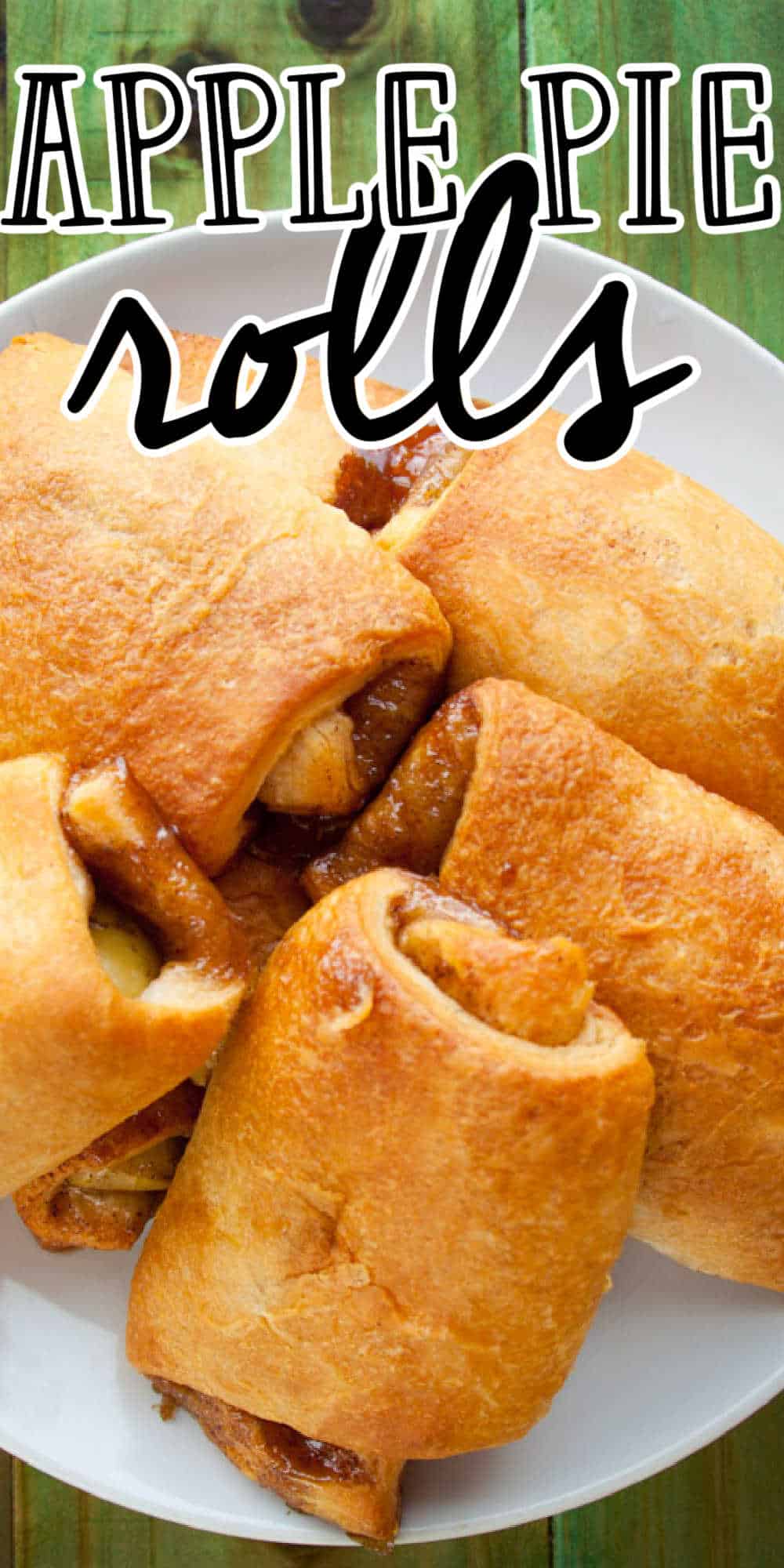 Easy Apple Pie Rolls Recipe • MidgetMomma
