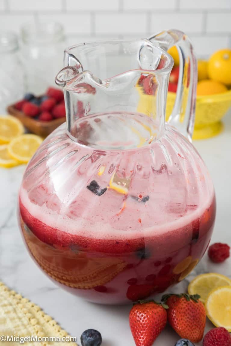Homemade Berry Lemonade Recipe