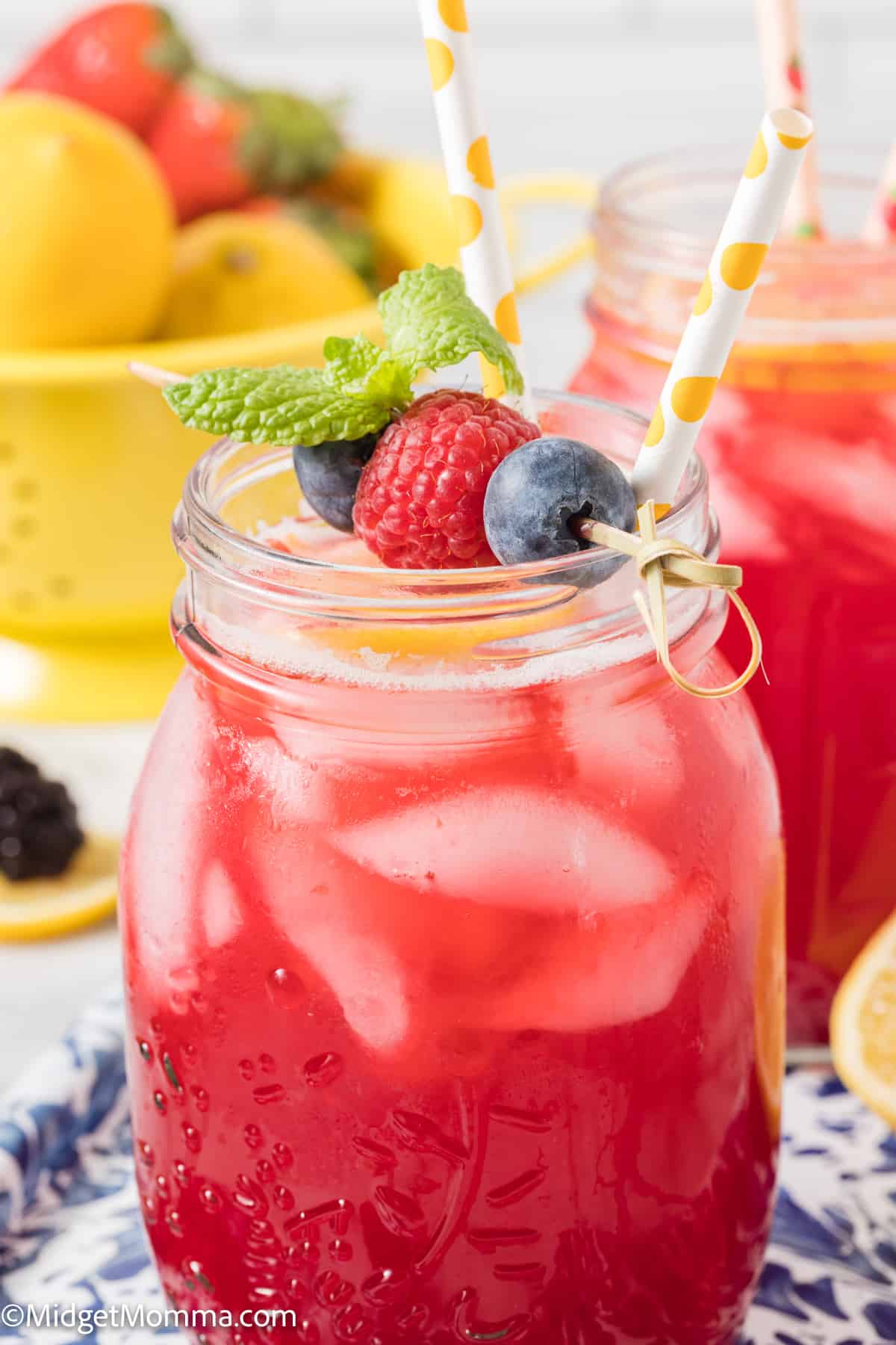 Homemade Berry Lemonade Recipe