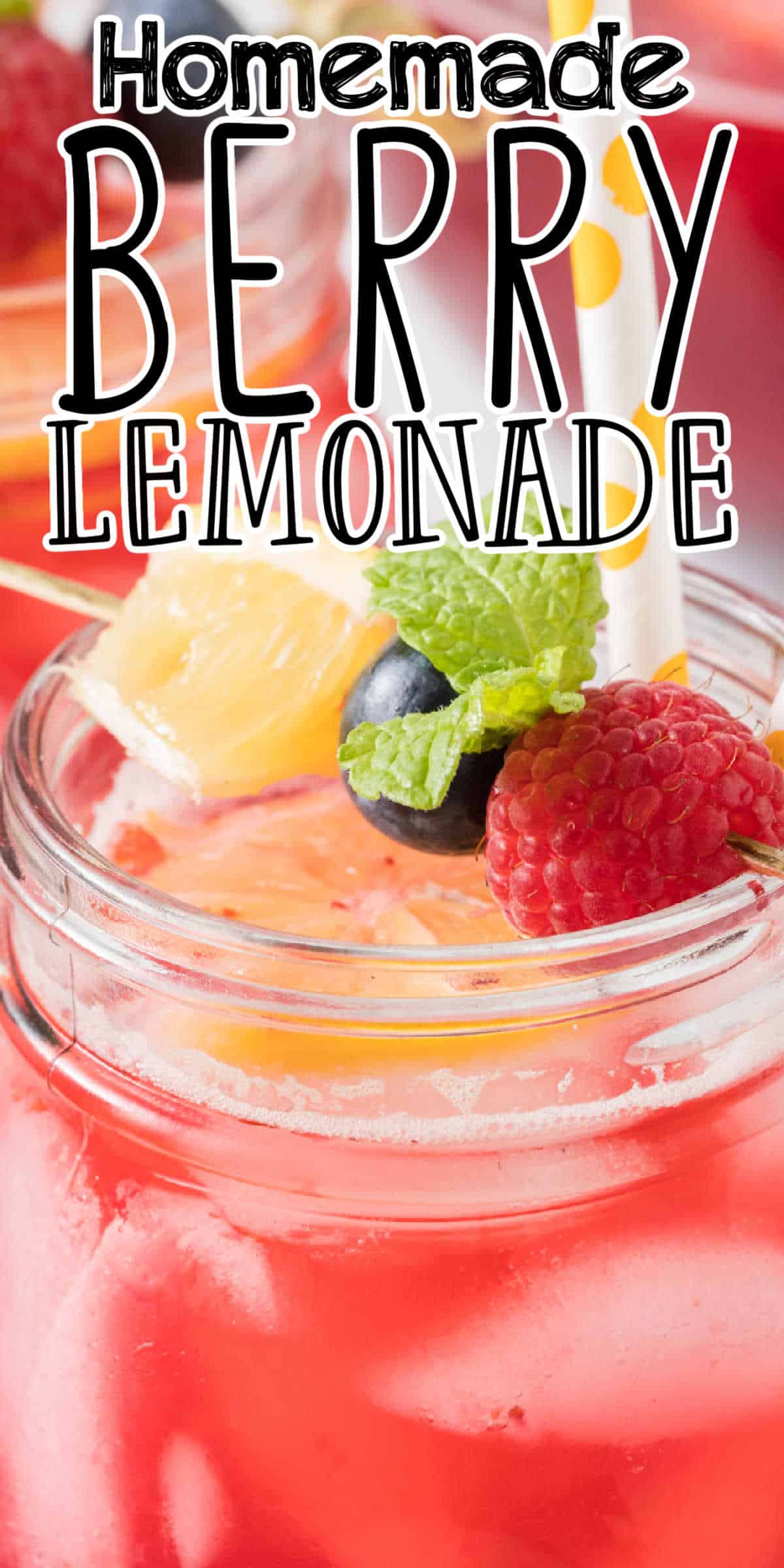 Homemade Berry Lemonade Recipe