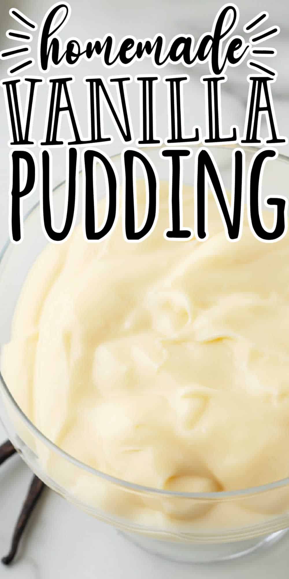Homemade Vanilla Pudding • MidgetMomma