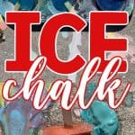 Ice Chalk - Easy Homemade Sidewalk Chalk • MidgetMomma