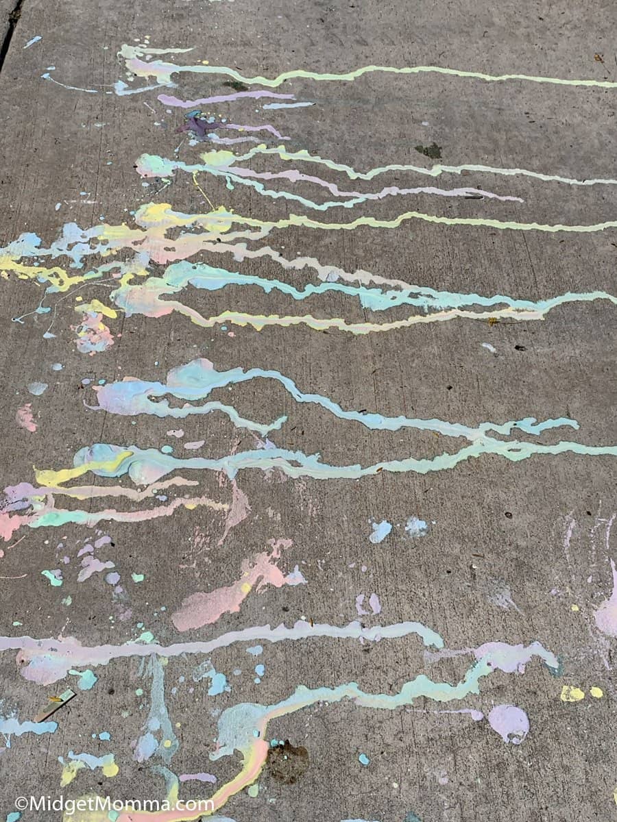 Ice Chalk - Easy Homemade Sidewalk Chalk • MidgetMomma