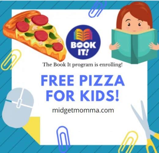 Pizza Hut Book It Reading Program For Kids
