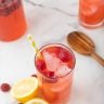 Homemade Raspberry Lemonade Recipe • MidgetMomma