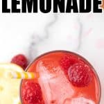 Homemade Raspberry Lemonade Recipe • MidgetMomma