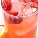 Homemade Raspberry Lemonade Recipe • MidgetMomma