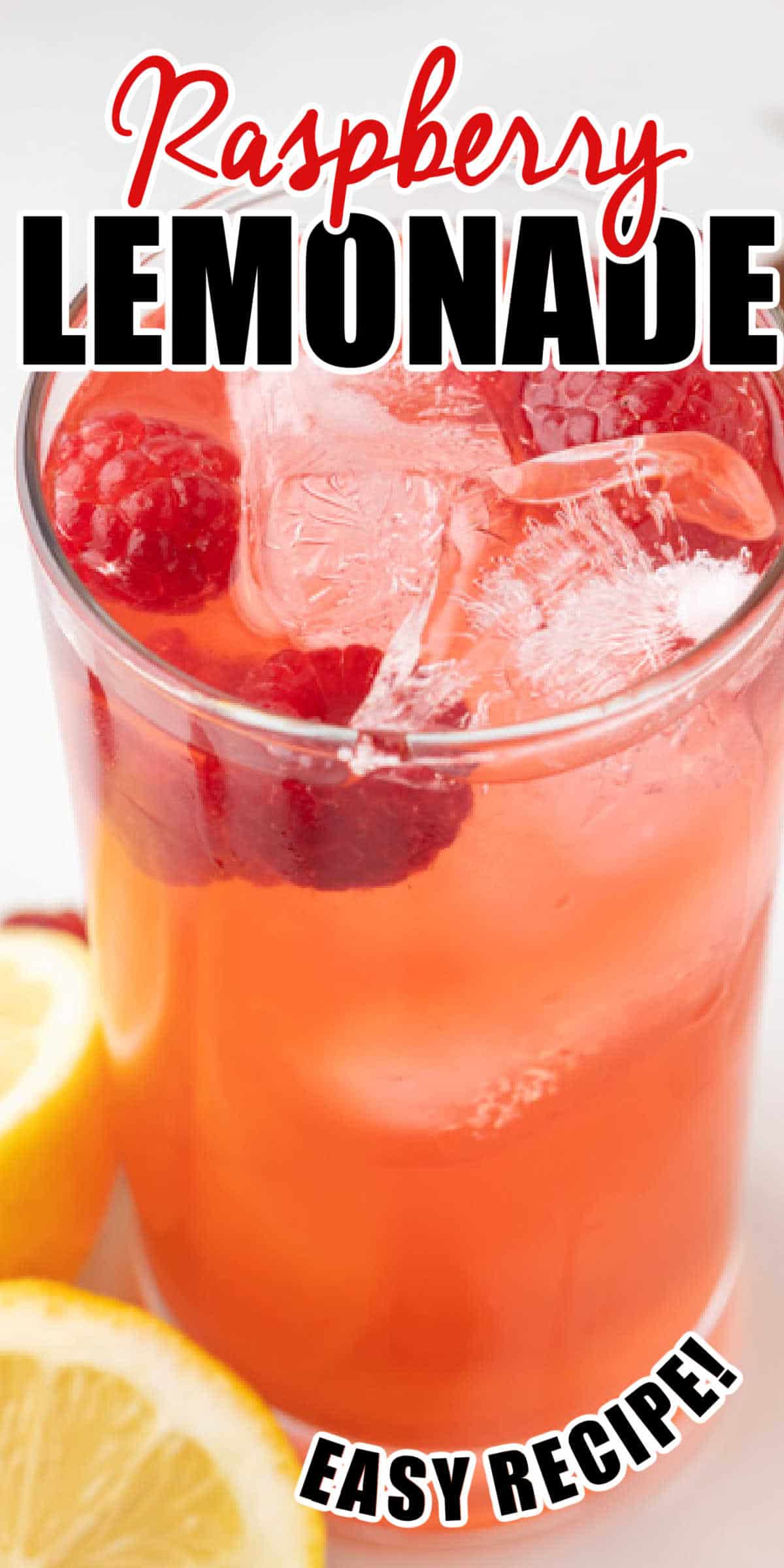 Homemade Raspberry Lemonade Recipe • MidgetMomma