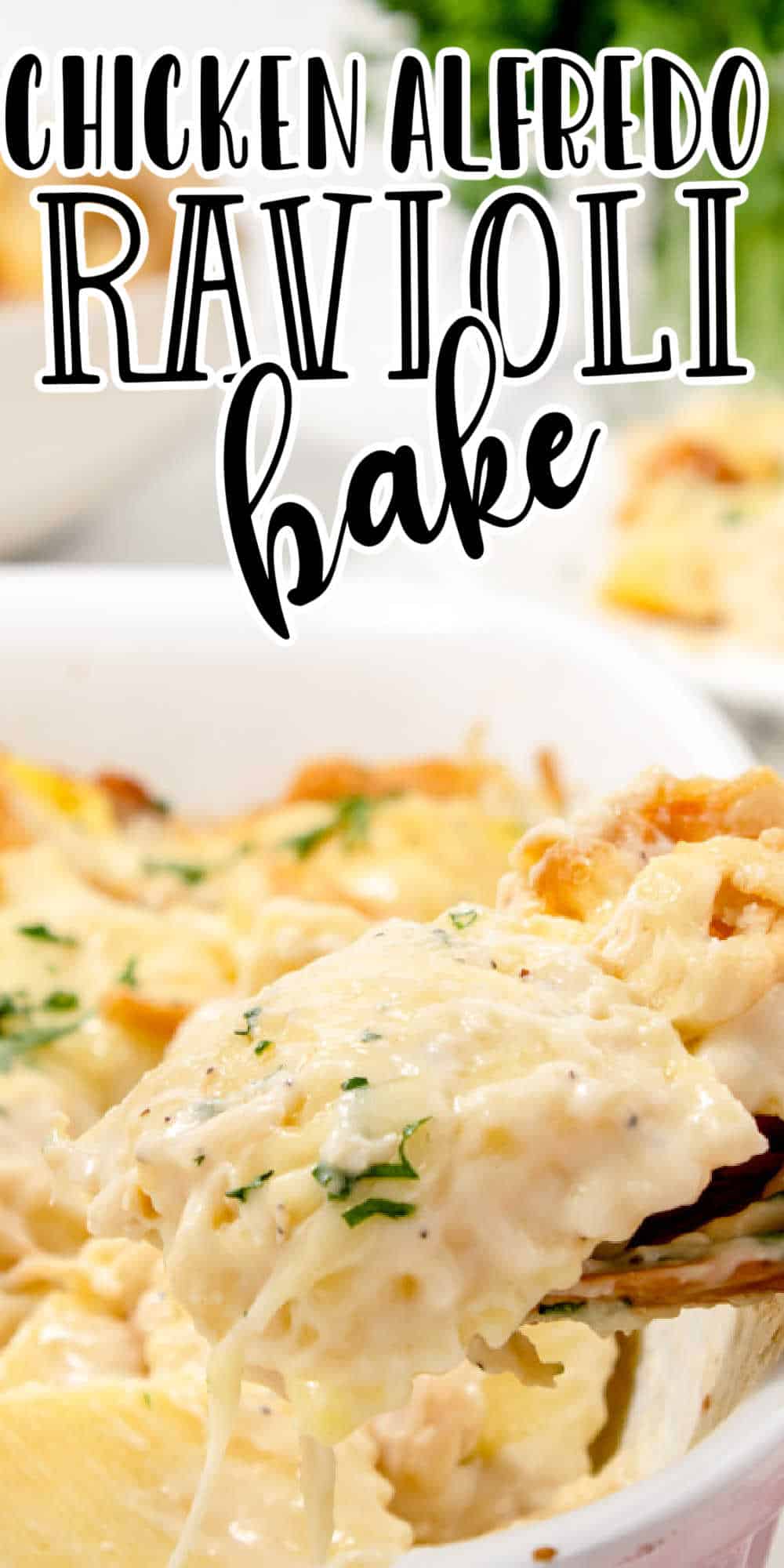 Chicken Alfredo Ravioli Bake at Paul Nichols blog