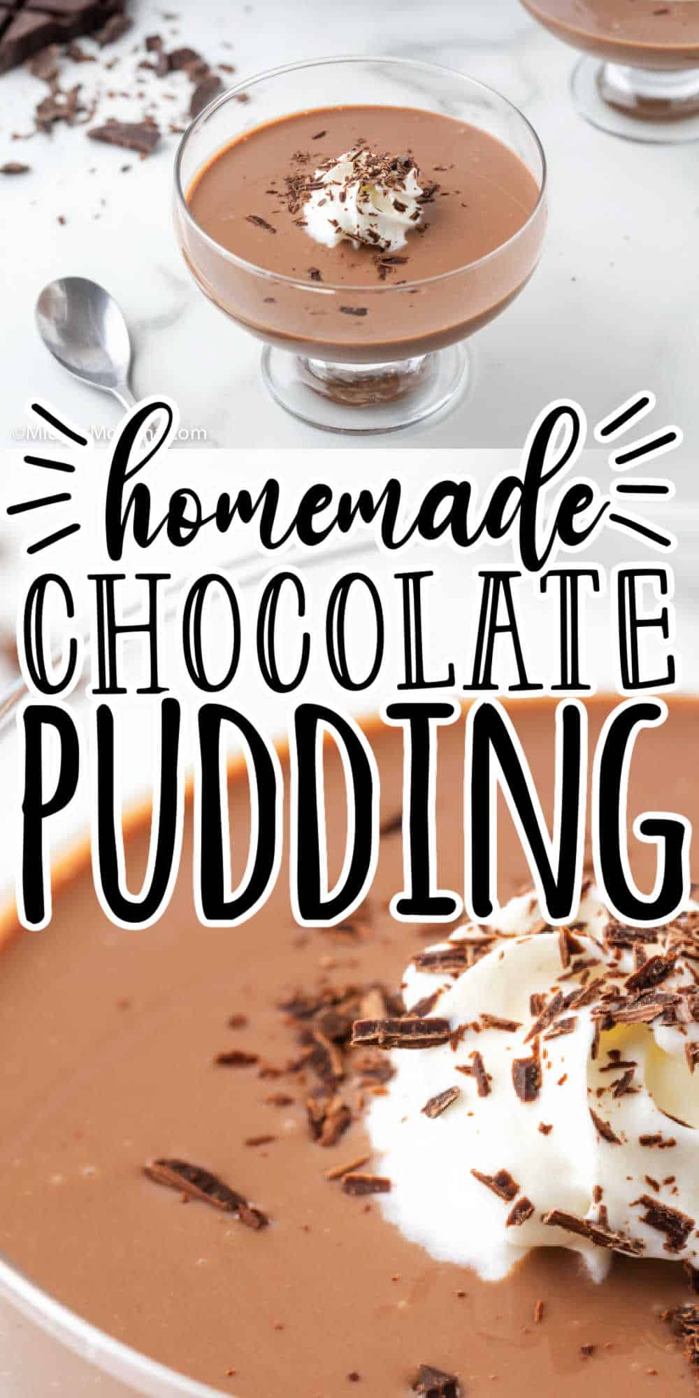 Homemade Chocolate Pudding Recipe • MidgetMomma