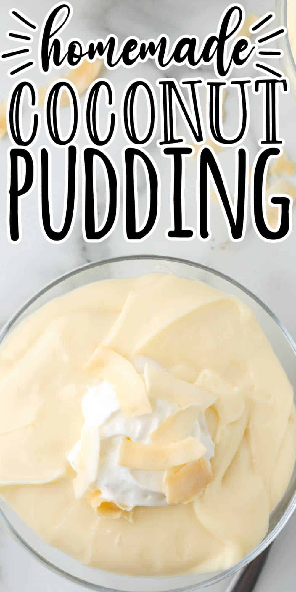 Homemade Coconut Pudding Recipe • MidgetMomma