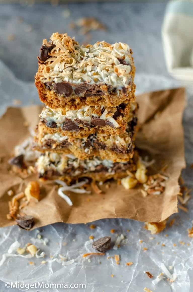 Magic Cookie Bars Recipe • MidgetMomma