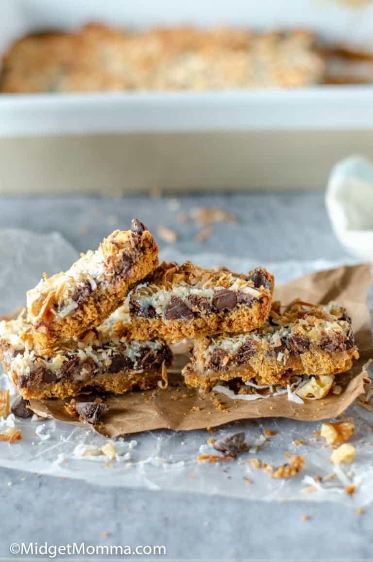 Magic Cookie Bars Recipe • MidgetMomma