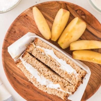 Grilled Peanut Butter and Marshmallow Fluff Sandwich • MidgetMomma