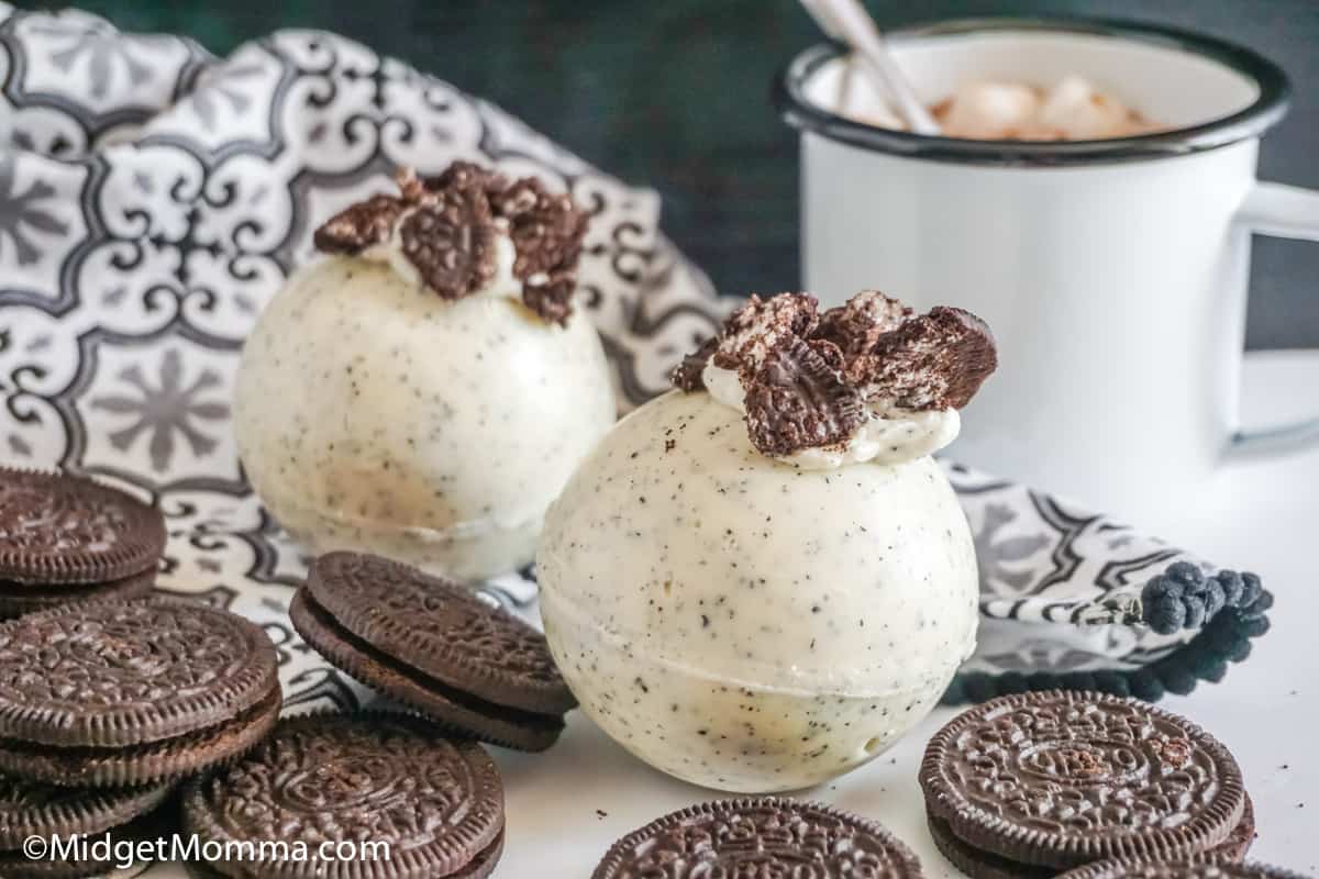 Oreo Hot Chocolate Bombs • MidgetMomma