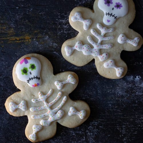 Day Of The Dead Sugar Cookies • MidgetMomma