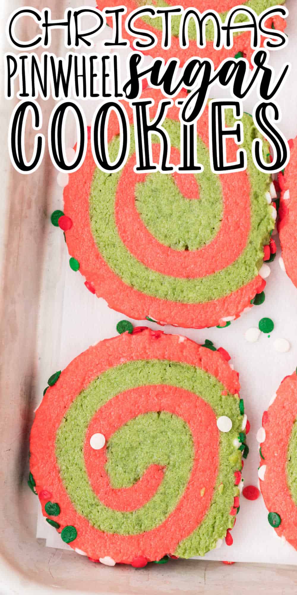 Whoville Cookies (Christmas Pinwheel Cookies) • MidgetMomma