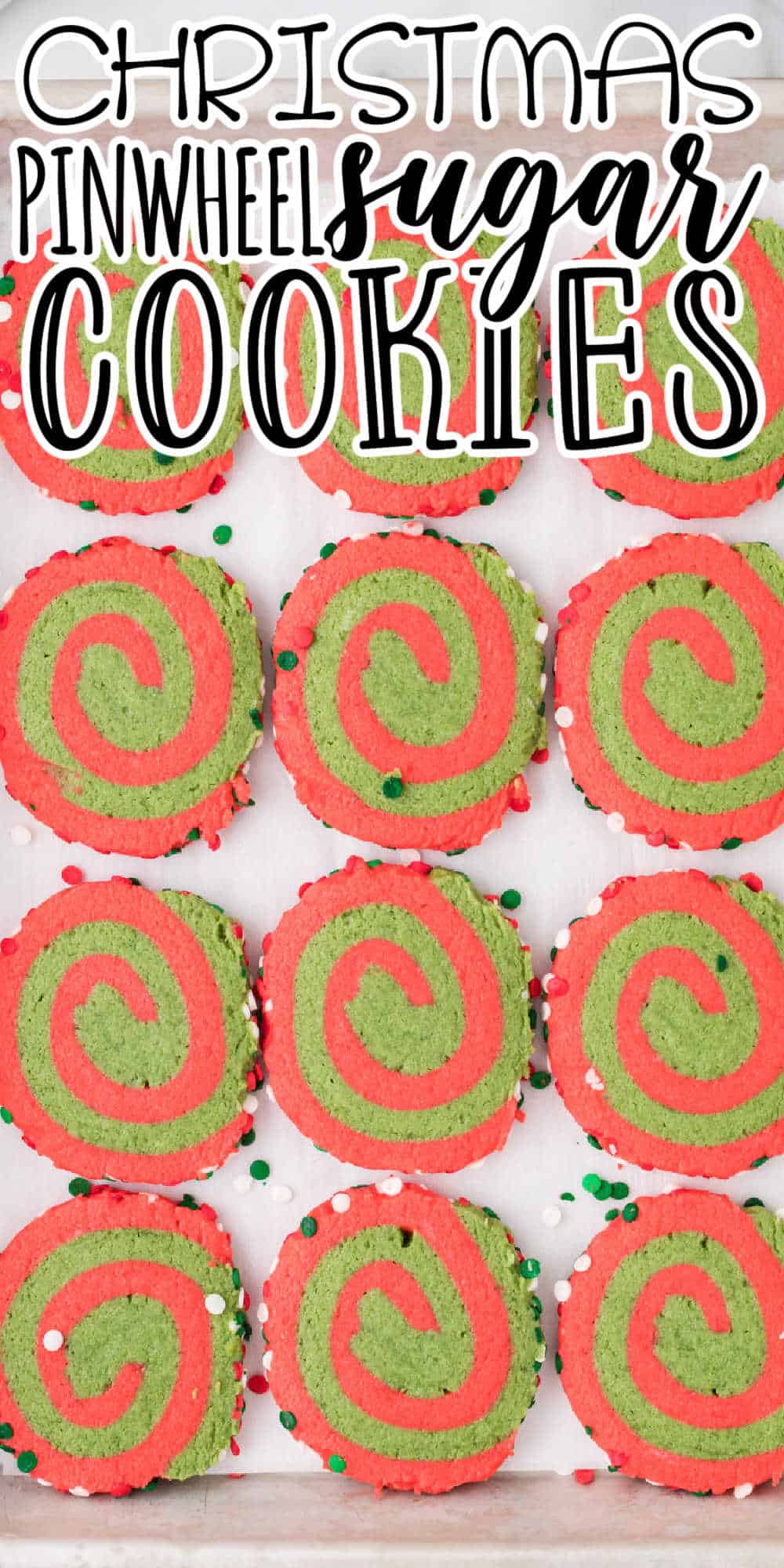 Whoville Cookies (Christmas Pinwheel Cookies) • MidgetMomma