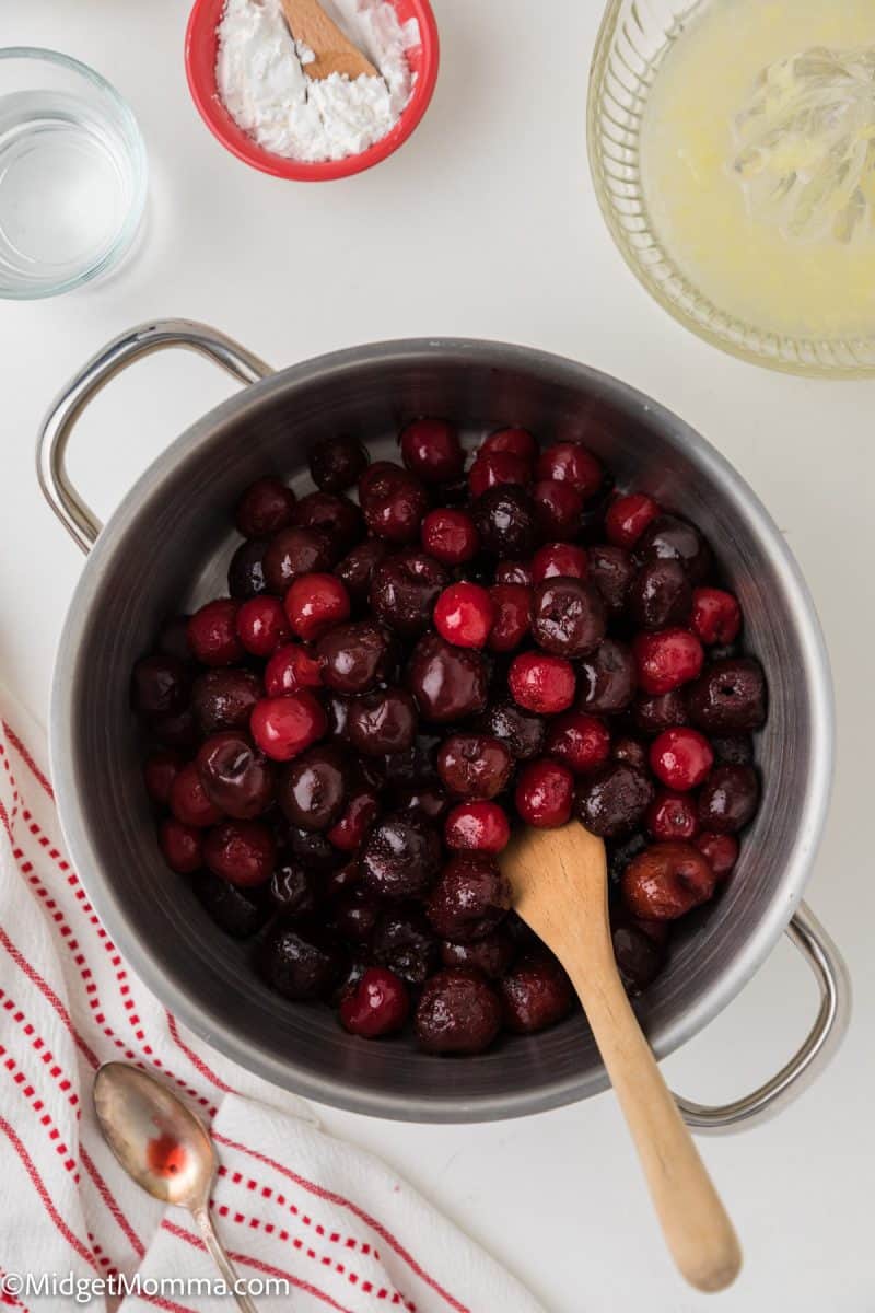 Homemade Cherry Pie Filling Recipe • MidgetMomma