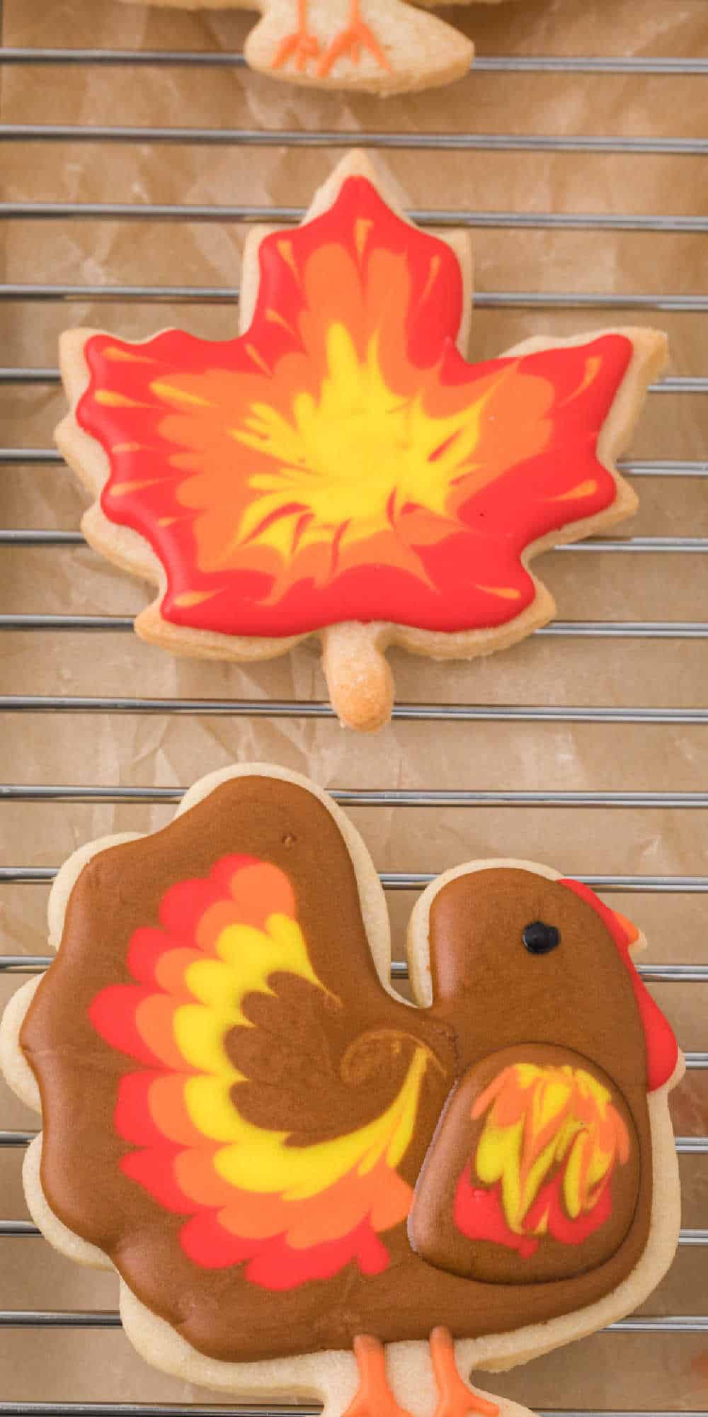 Easy Fall Sugar Cookies Recipe • MidgetMomma