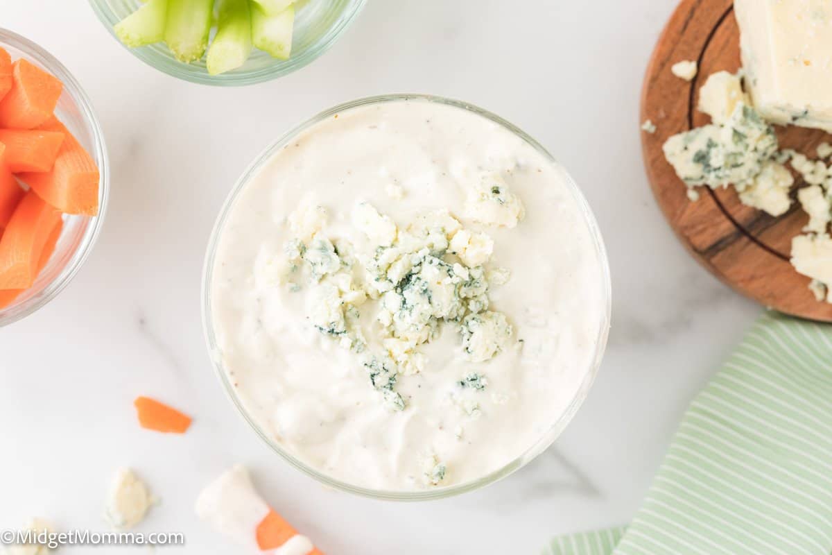 Homemade Blue Cheese Dressing • MidgetMomma