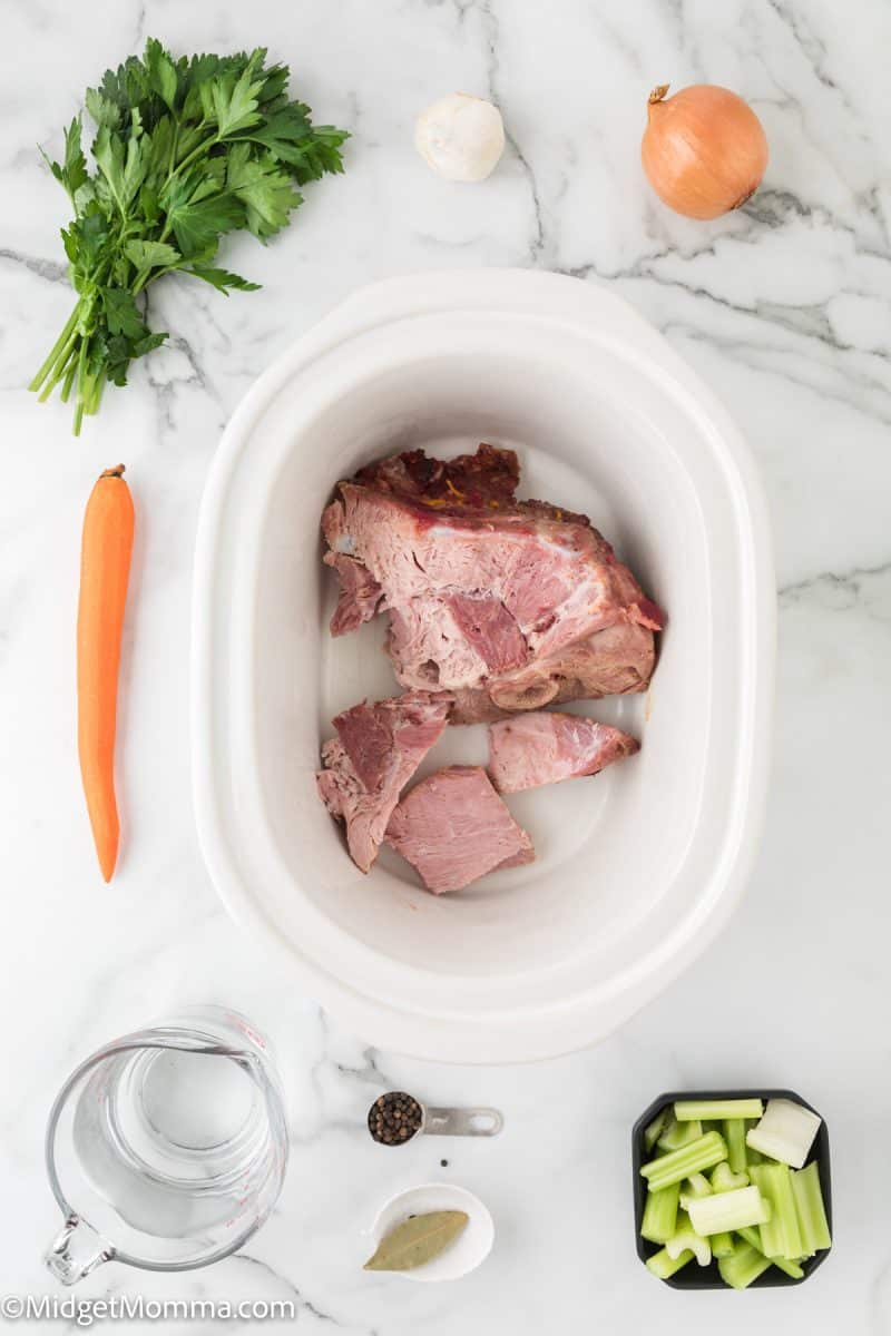 How to Make the Best Slow Cooker Ham Stock • MidgetMomma