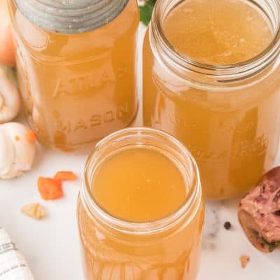 How to Make the Best Slow Cooker Ham Stock • MidgetMomma