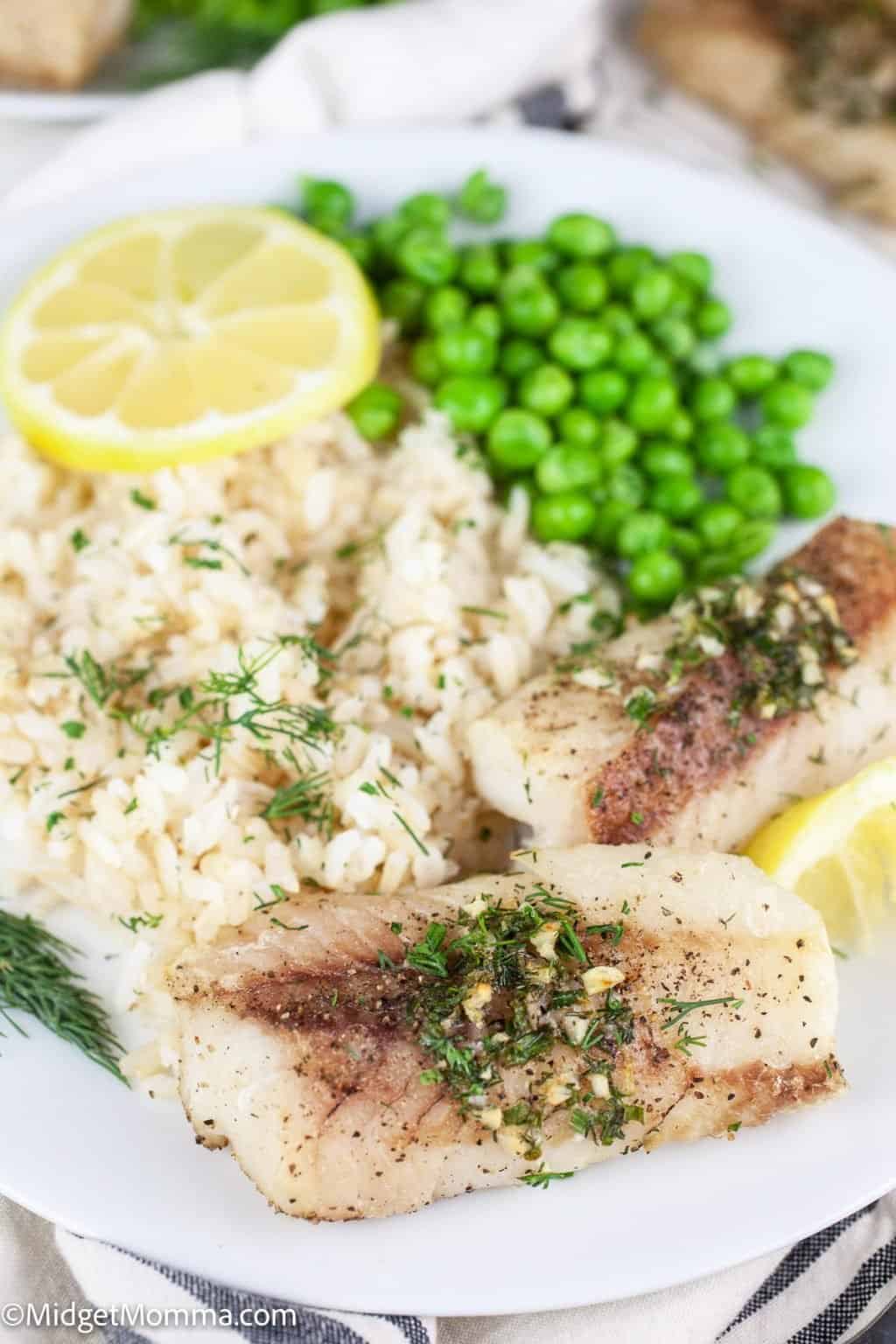 Air Fryer Cod Fish Recipe (With Garlic Butter) • MidgetMomma