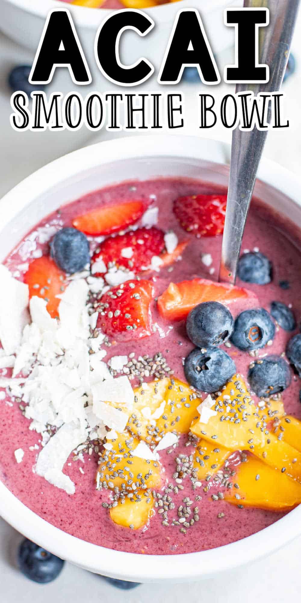 Acai Smoothie Bowls Recipe • MidgetMomma