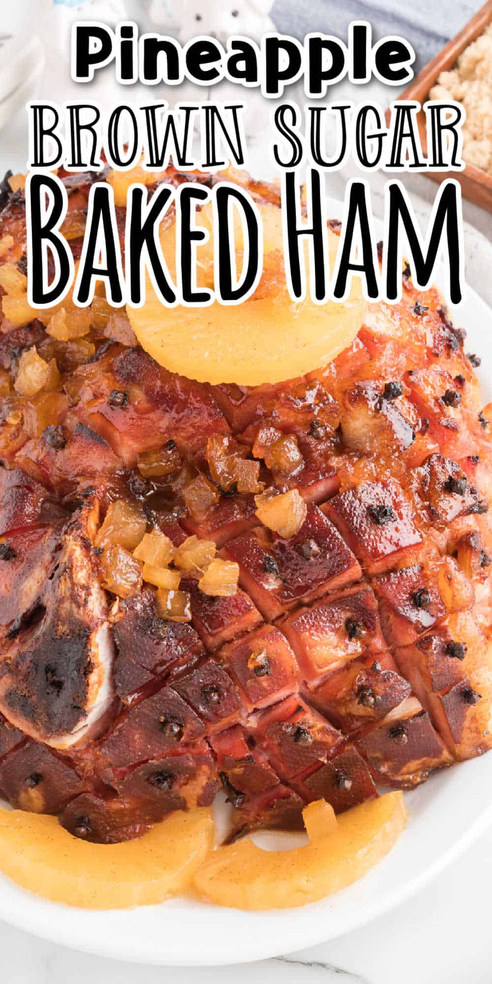 Baked Ham with Pineapple and Brown Sugar Glaze Recipe