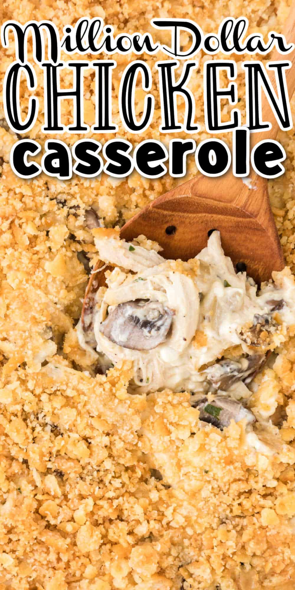 Creamy Million Dollar Chicken Casserole Recipe • MidgetMomma