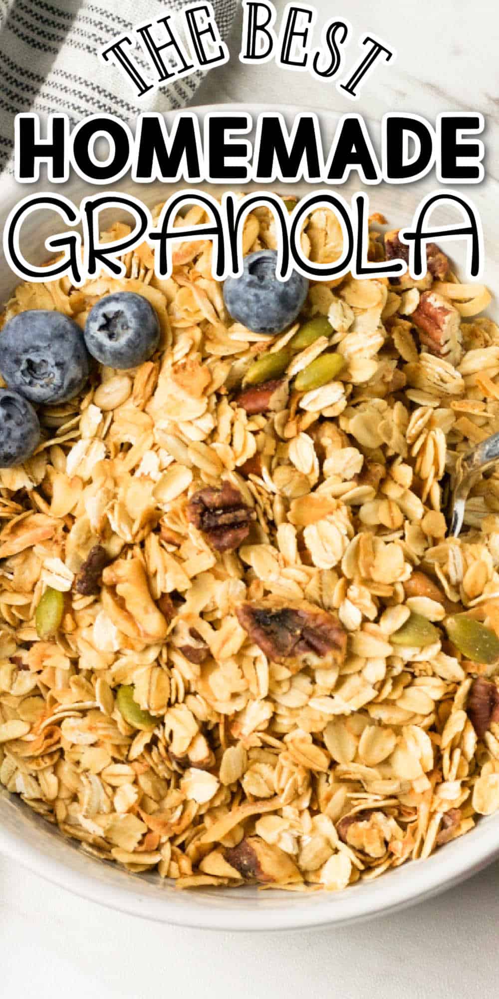 Easy Homemade Healthy Granola Recipe • MidgetMomma